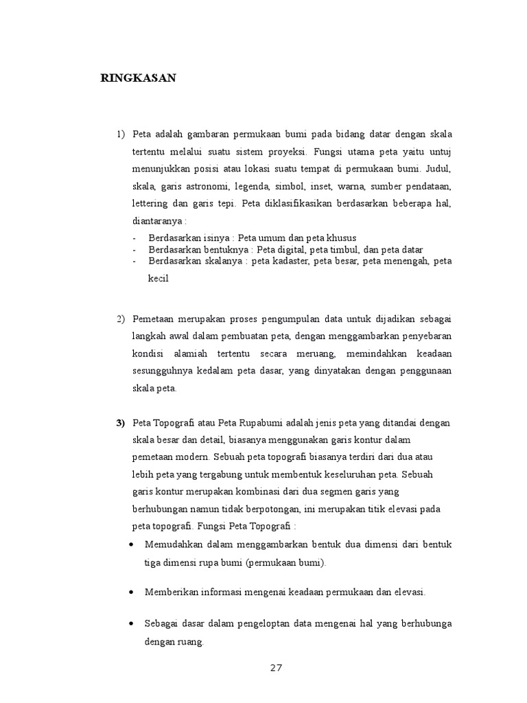 Pemetaan Topografi | PDF | Metode & Bahan Ajar