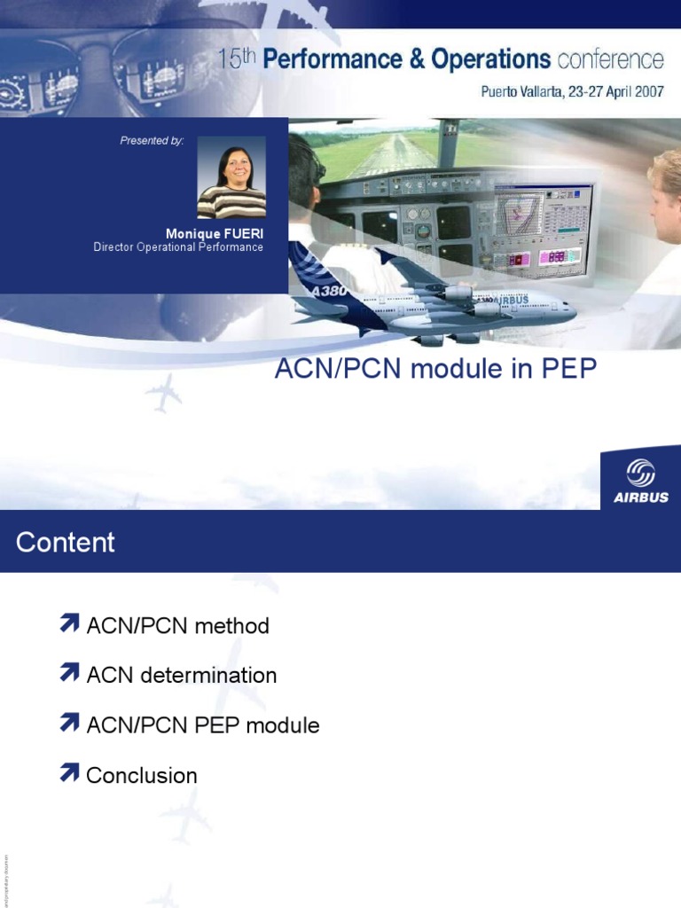 Acn-pcn Module in Pep_11_06 | Aerospace | Transportation Engineering