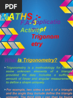 Maths Project | PDF | Trigonometric Functions | Trigonometry