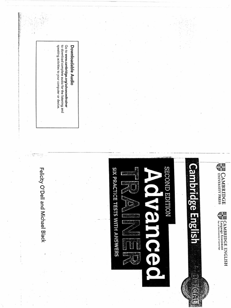 Advanced Trainer Second Edition Cambridge | PDF