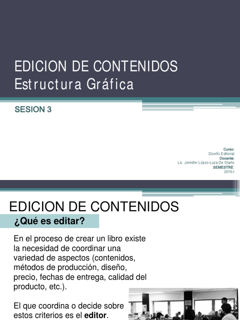 Sesion 3-La Estructura Gráfica | PDF | Diseño | Publicación