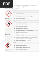 Segregation Table | PDF | Dangerous Goods | Working Conditions