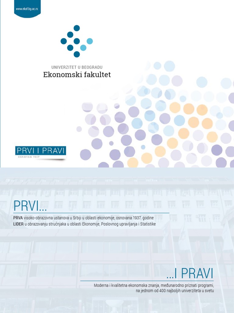 Ekof Upis Brosura 210x150 Final 2015 | PDF