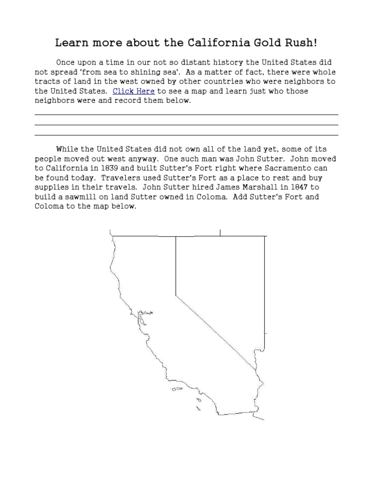 California Gold Rush | PDF | Nature