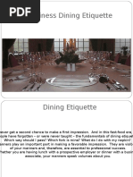 Etiquette Quiz | PDF | Foods