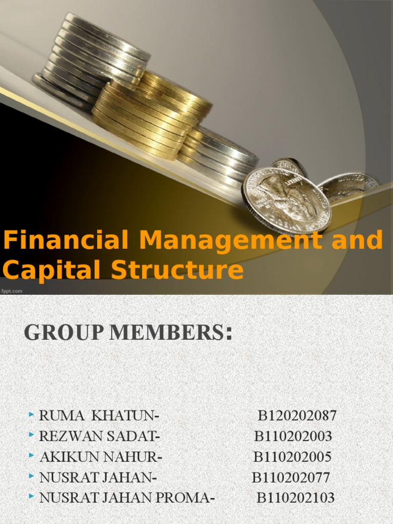 Financial Management & Capital Structure Guide | PDF | Financial ...