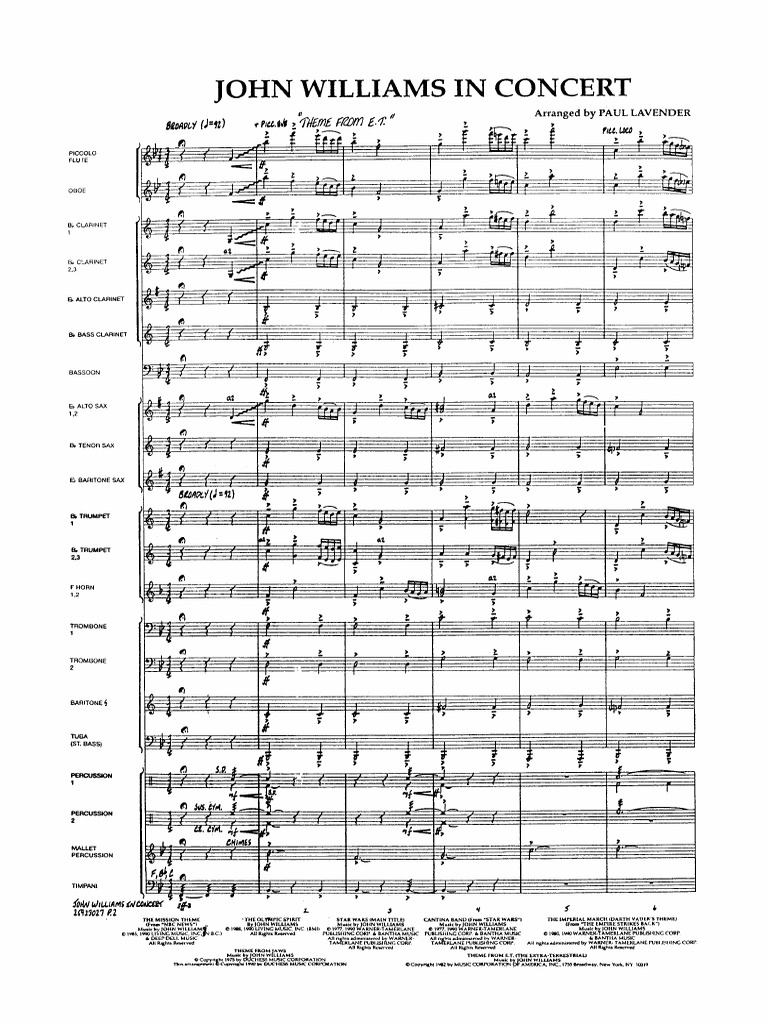 John Williams in Concert | PDF