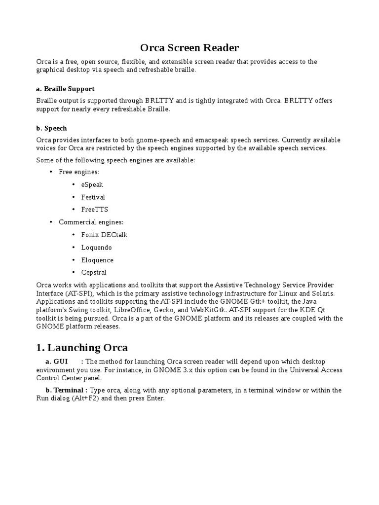 ORCA Manual | PDF | Computer Keyboard | Keyboard Shortcut