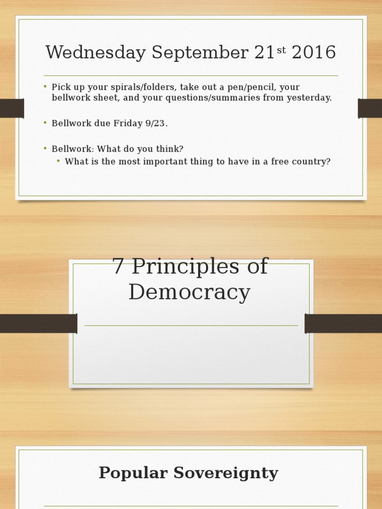 Seeds of Democracy With Questions | PDF | Natural And Legal Rights ...