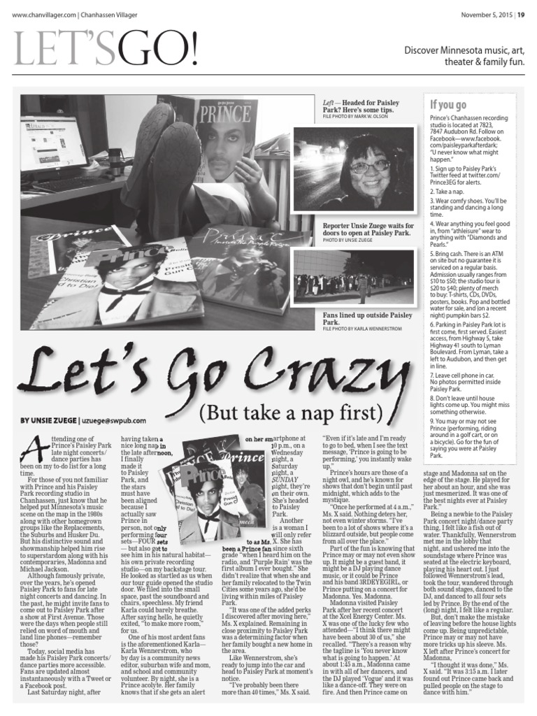 Let's Go Crazy | PDF