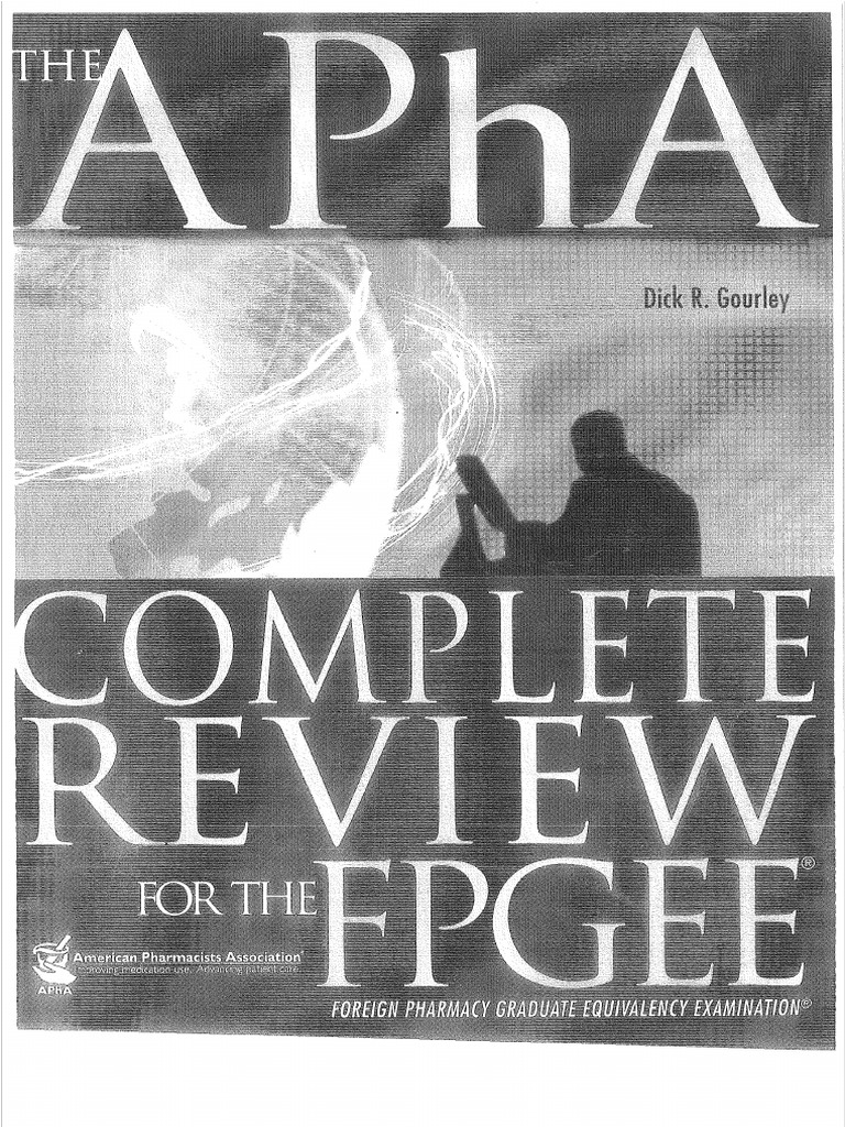 APhA For FPGEE PDF | PDF