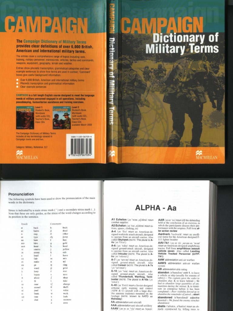 Dictionary of Military Terms (Campaign) | PDF