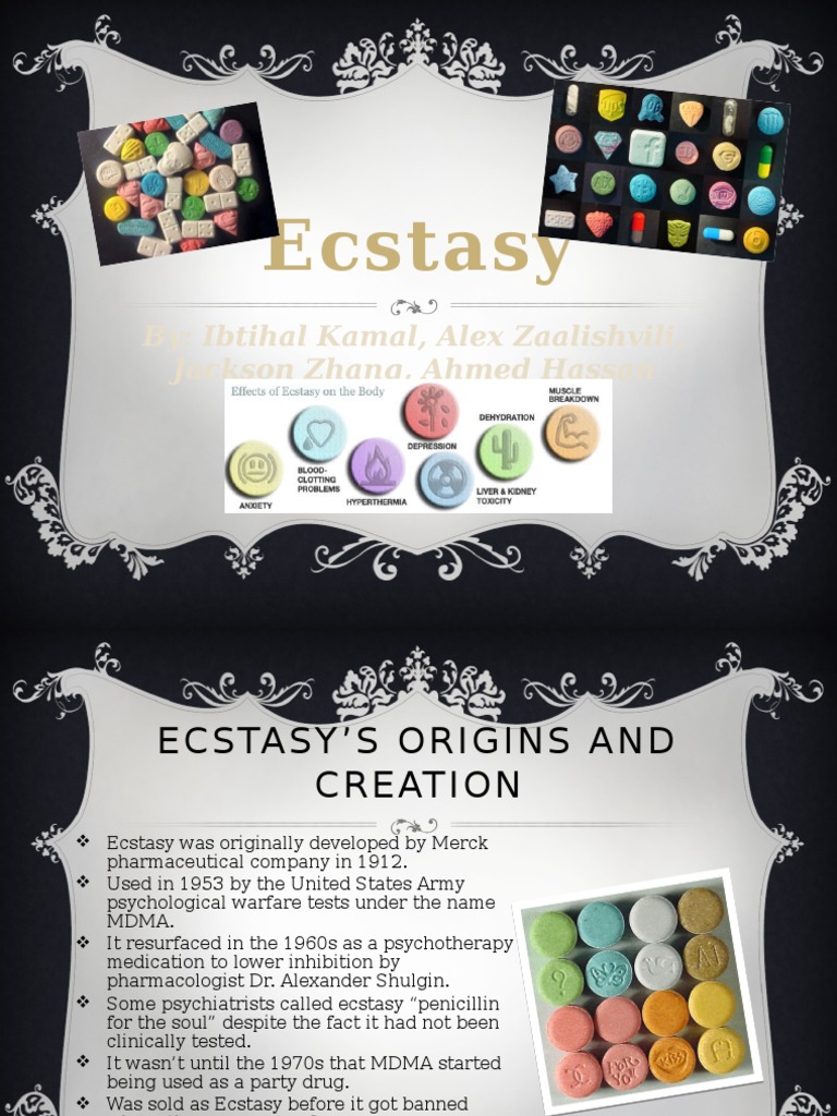 Health Ecstasy Group Project | PDF | Mdma | Psychoactive Drugs