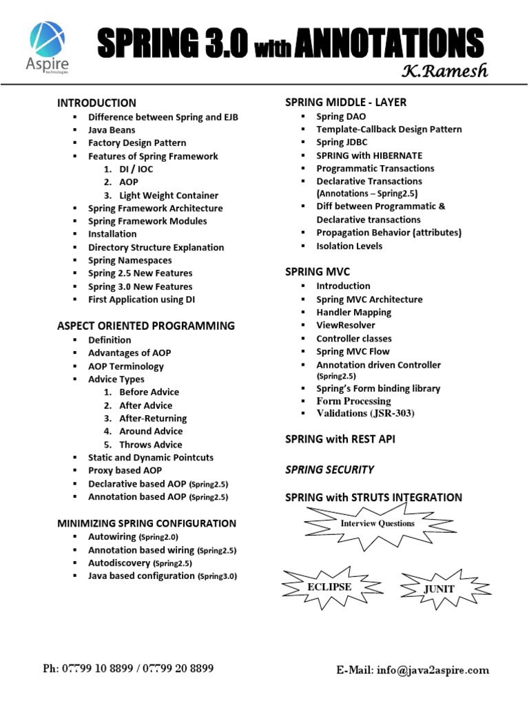 Spring Curriculum | PDF