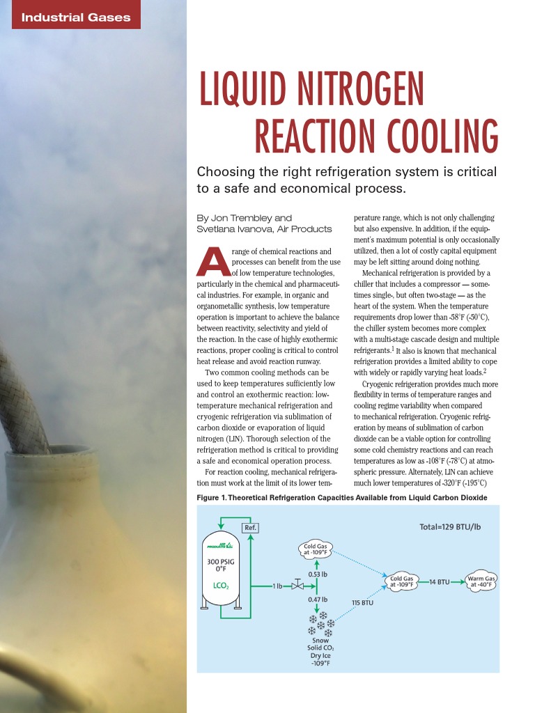 Liquid Nitrogen | PDF | Cryogenics | Refrigeration