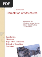 Civil DEMOLITION OF BUILDING | PDF | Demolition | Building Engineering
