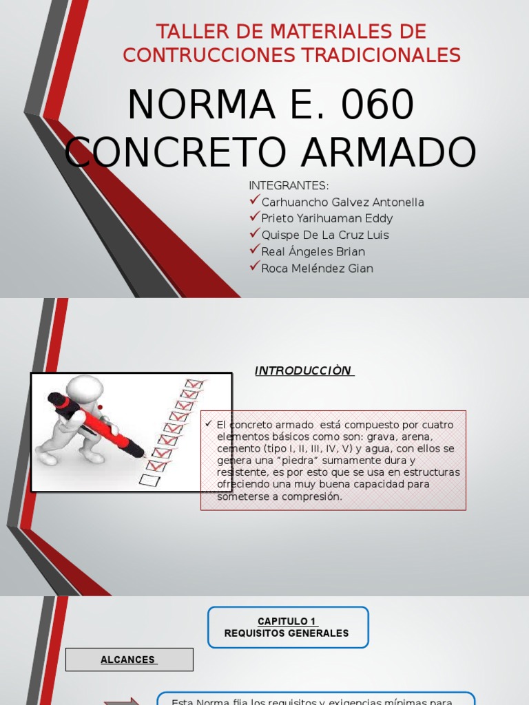 Norma-E 060 | Hormigón | Fundación (Ingeniería)
