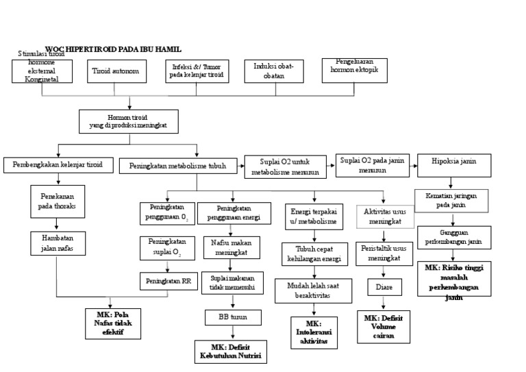 WOC Hipertiroid Ibu Hamil | PDF