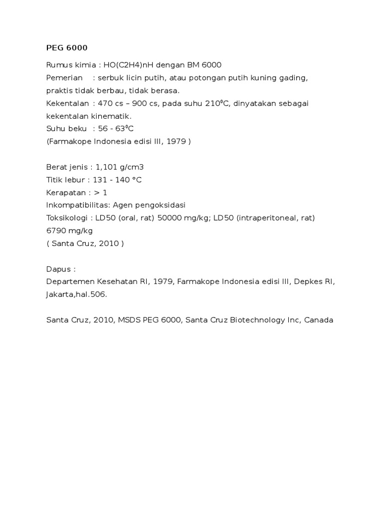 Peg 6000 | PDF