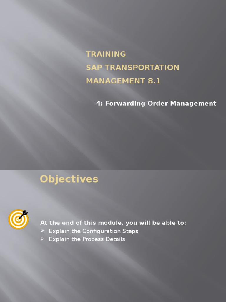 4 Forwarding Order Management | PDF | Cargo | Invoice