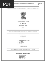 Ibc Moot Memorial | PDF | Security Interest | Bankruptcy