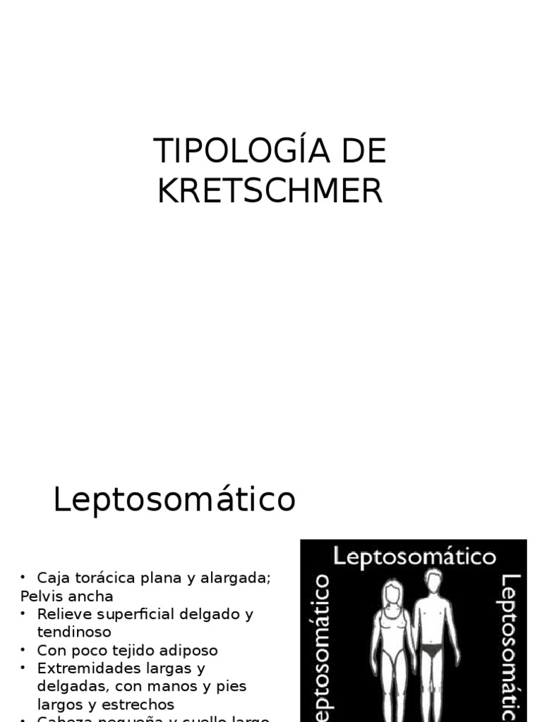 Tipología de Kretschmer | PDF