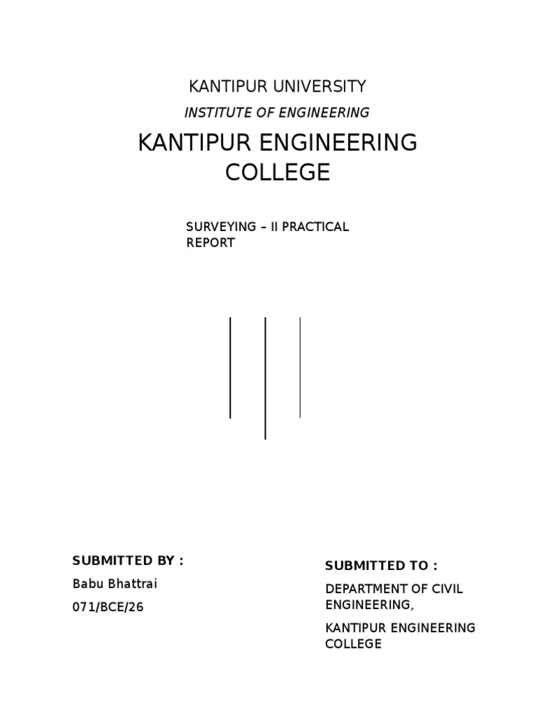 Kantipur Engineering College | PDF