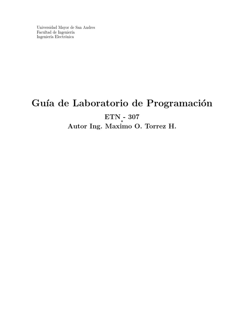Guia Completa Programacion en C/C++ | PDF | Entorno de desarrollo ...