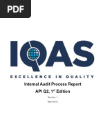 Documented Procedure - API Q2 | PDF