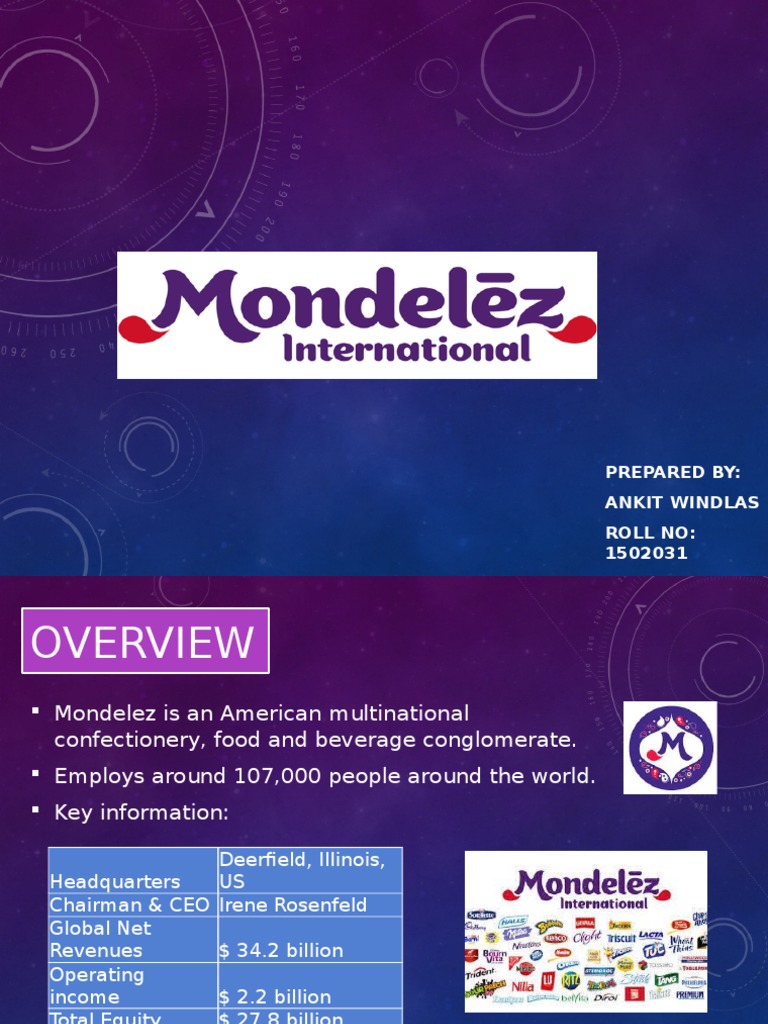 Mondelez.pptx | Mondelez International | Kraft Foods Inc