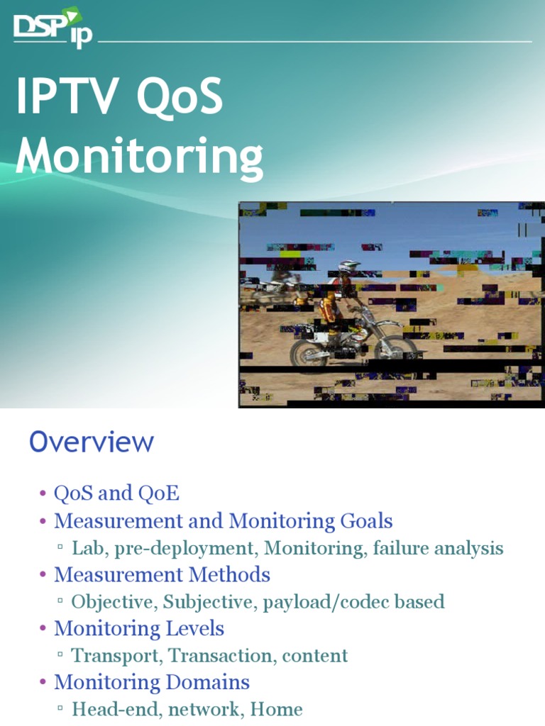 IPTV QoS Monitoring and Measurement Guide | PDF | Quality Of Service ...