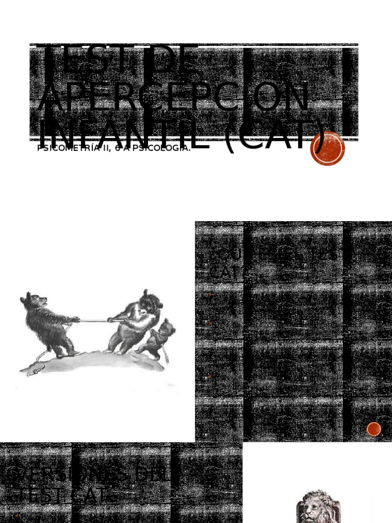 Test Cat | PDF | Ciencias del comportamiento | Cognición