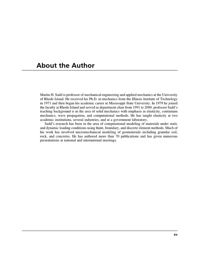 Elasticity: Theory, Applications, and Numerics (2nd Edition) | PDF