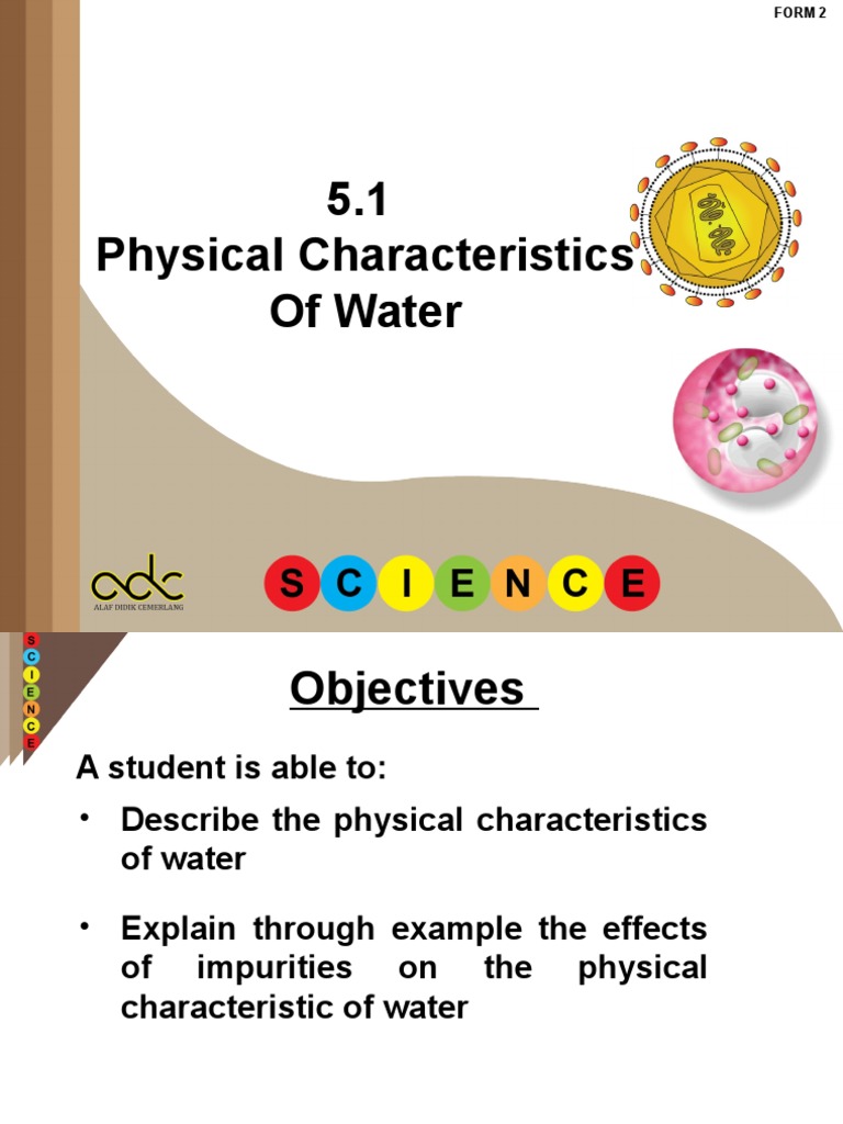 Physical Characteristics of Water | PDF | Melting Point | Ice
