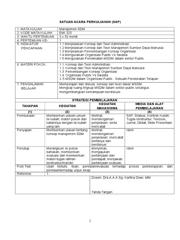 SAP-Manajemen-SDM Sektor Publik by AGI | PDF | Karier & Perkembangan