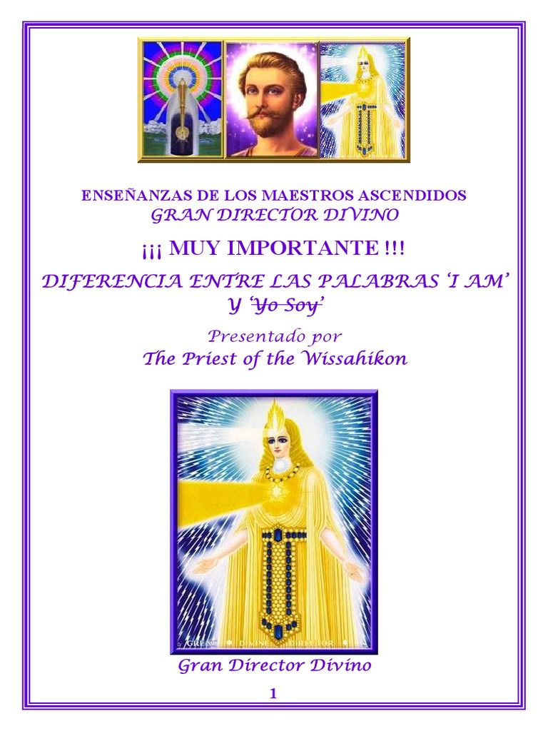 Diferencia Entre I Am y Yo Soy | PDF