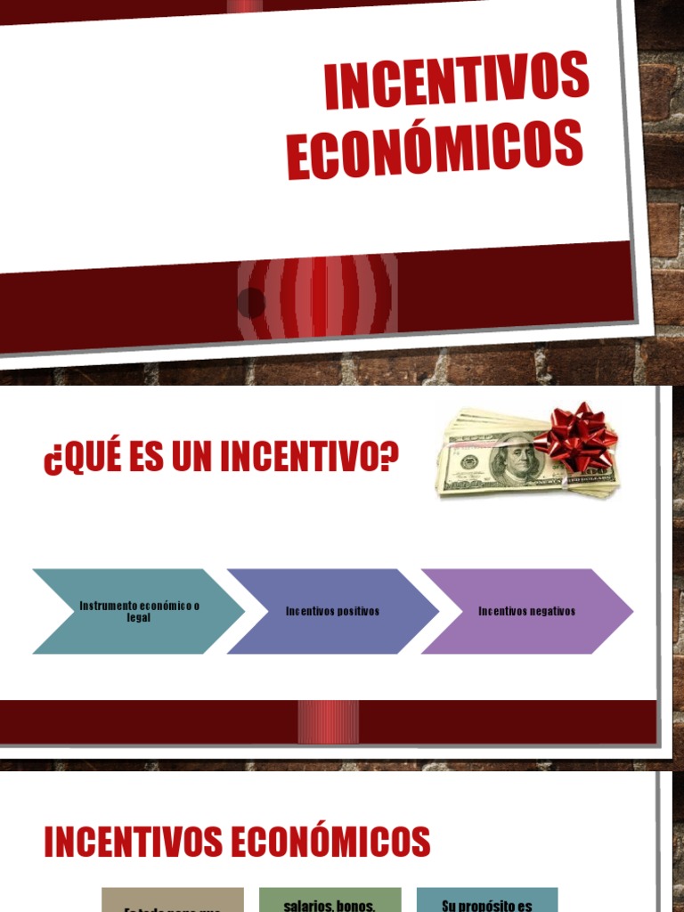 Incentivos Económicos: Definición y Tipos | PDF