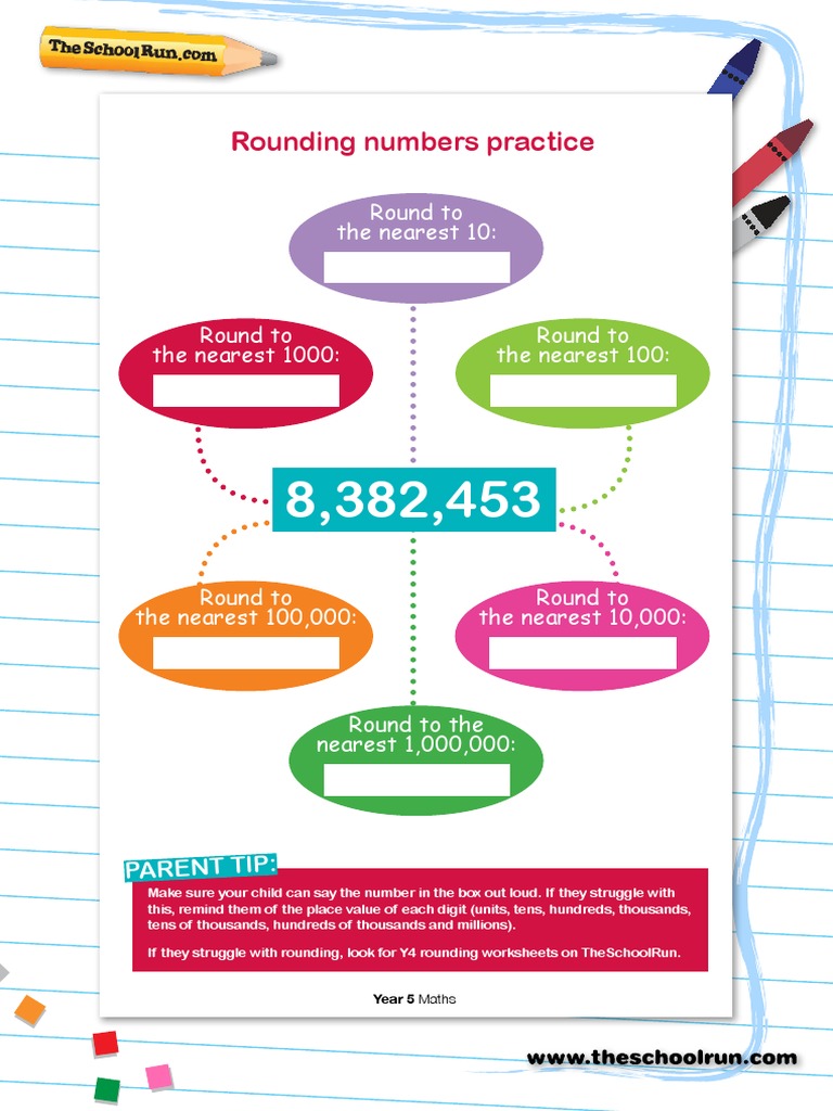 06.rounding Numbers Practice | PDF | Teaching Mathematics