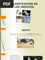 Tipos y Clasificacion de Indicios | PDF | Papel | Naturaleza
