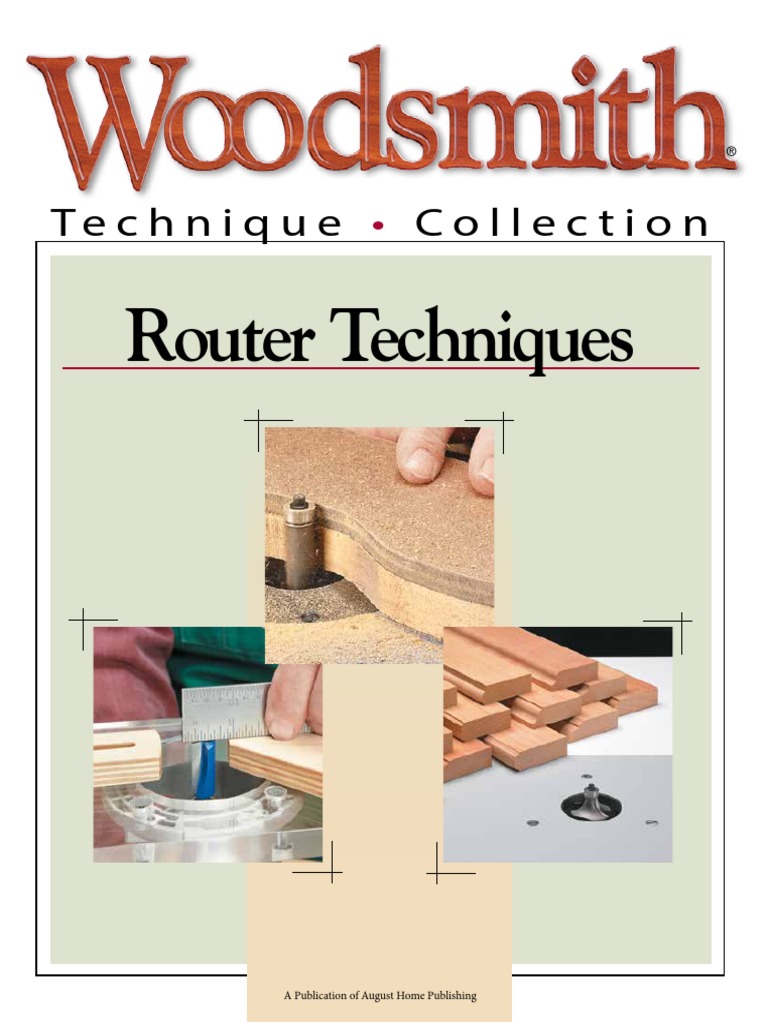 Router Techniques | PDF | Plywood | Woodworking