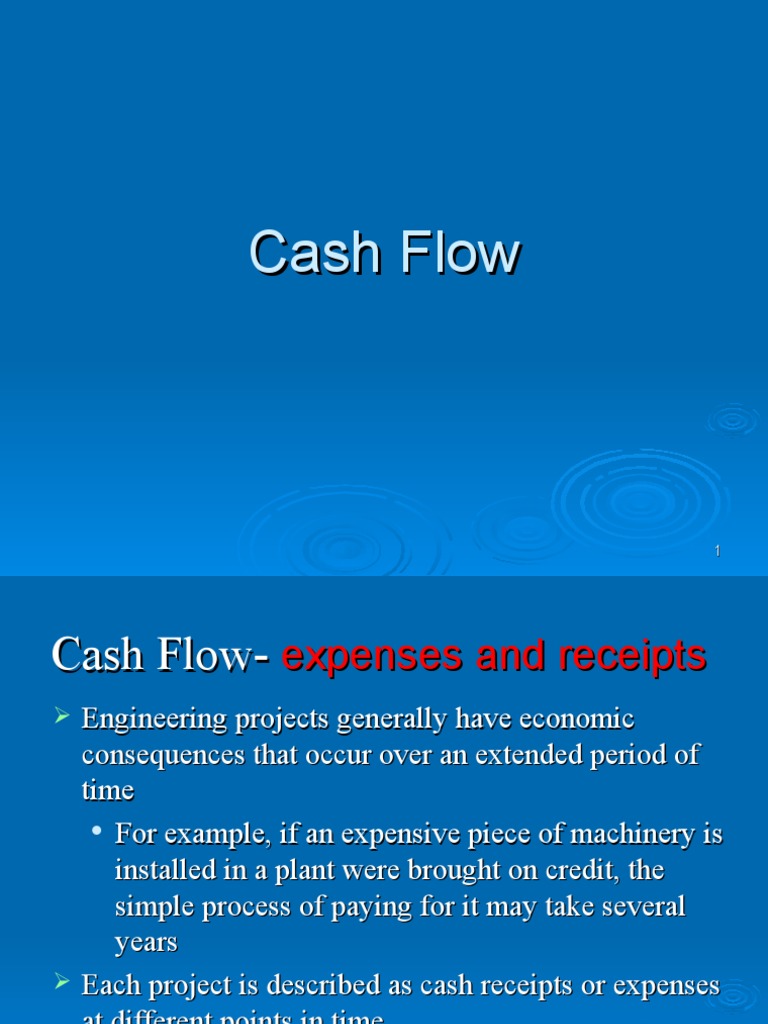 Cash Flow Diagrams Guide Engineering Projects Pdf Expense Interest