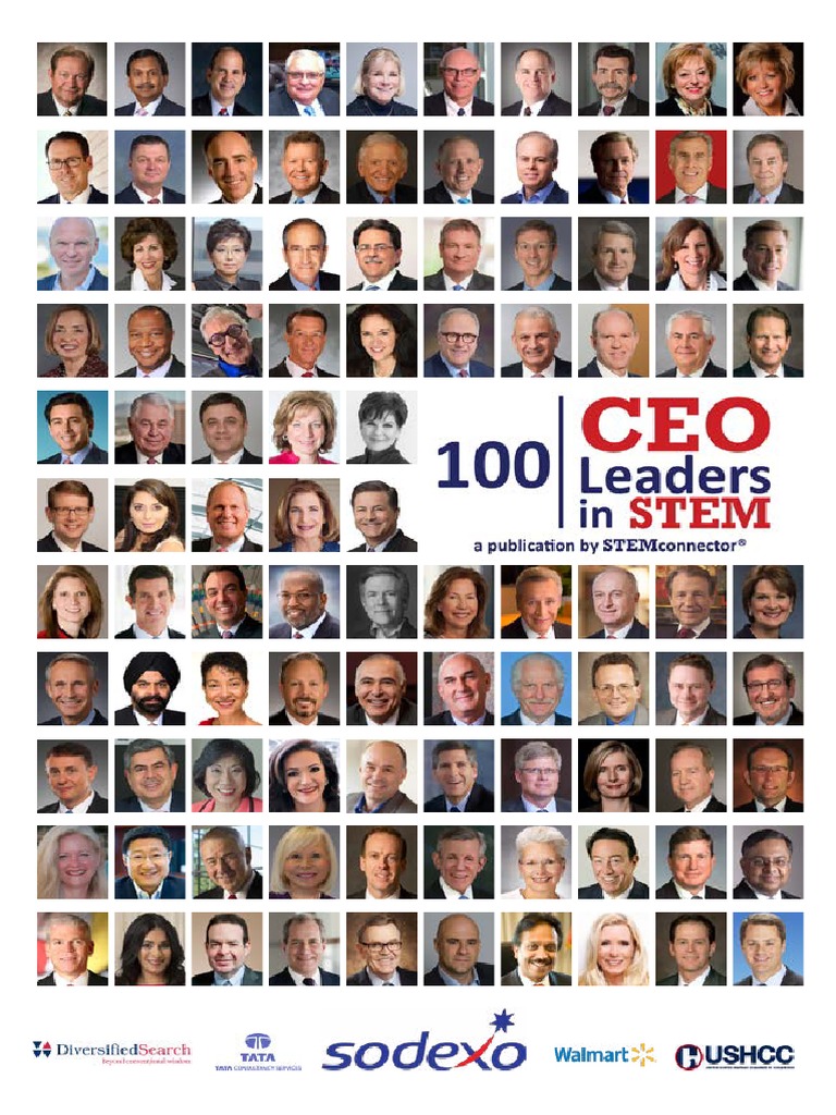 100 Ceo Leaders Stem | PDF | Science, Technology, Engineering, And ...