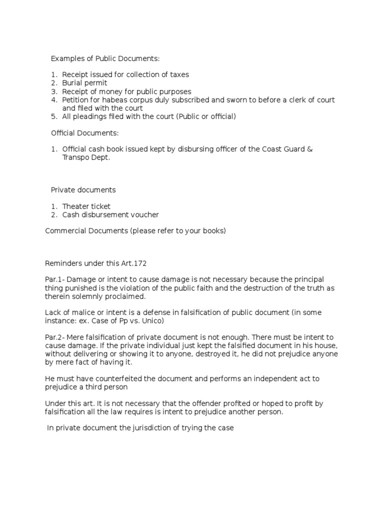 Examples of Public Documents | PDF | Virtue | Judiciaries