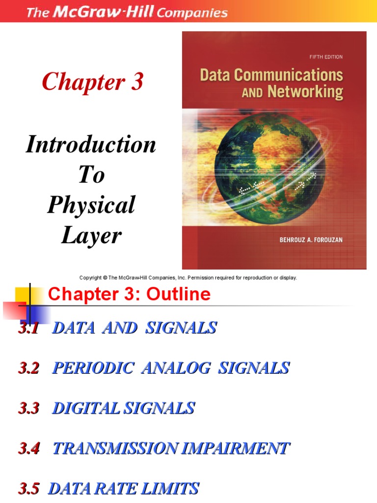 CH - 03 (Signals and Data) | PDF | Decibel | Signal To Noise Ratio