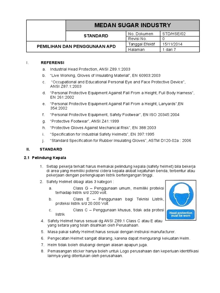 STD Hse 02 Standard Apd | PDF