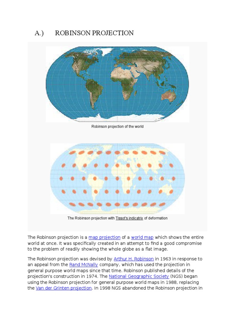 Robinson Projection | Visual Journalism | Cartography