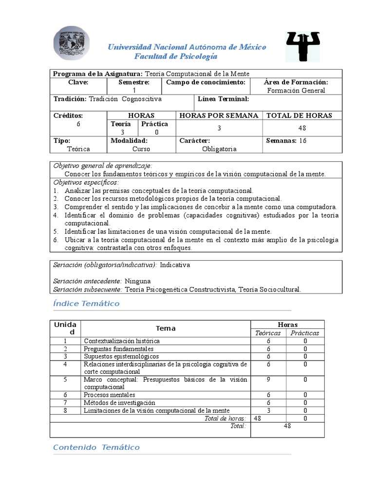 Teoria Computacional de La Mente | PDF | Psicología cognitiva | Mente Teoria Computacional de La Mente | PDF | Psicología cognitiva | Mente