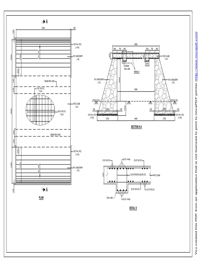 Culvert Plan | PDF | Graphic Design | Printing