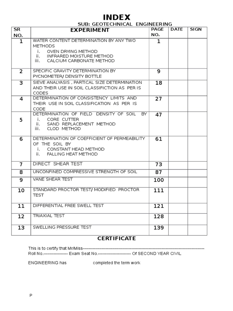 Index: Experiment | PDF