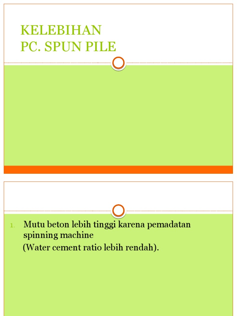 Spun Pile Vs Square Pile | PDF